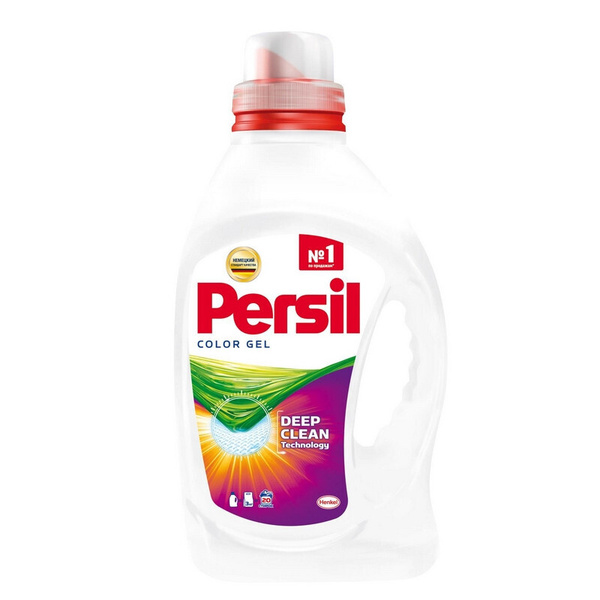 Гель для стирки PERSIL Гель Колор 1,3л д/цветного белья 20стир - купить ...