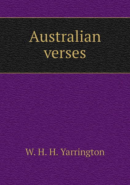 Australian verses - купить с доставкой по выгодным ценам в интернет ...