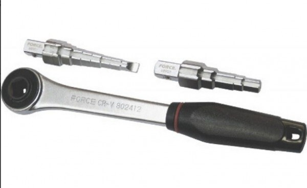 Набор, трещотка с внутренними отвертками (американка) FORCE 4031 1/2" 3 предмета - купить в ...