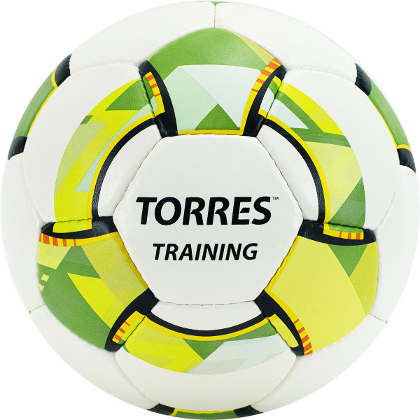Футбольный мяч TORRES TRAINING р.5, 5 размер, зеленый, серый купить по ...