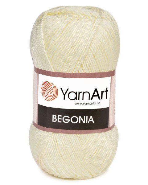 Пряжа YarnArt Begonia: 326 (Шампань) / / 5 шт / 169 м / 50 г ...