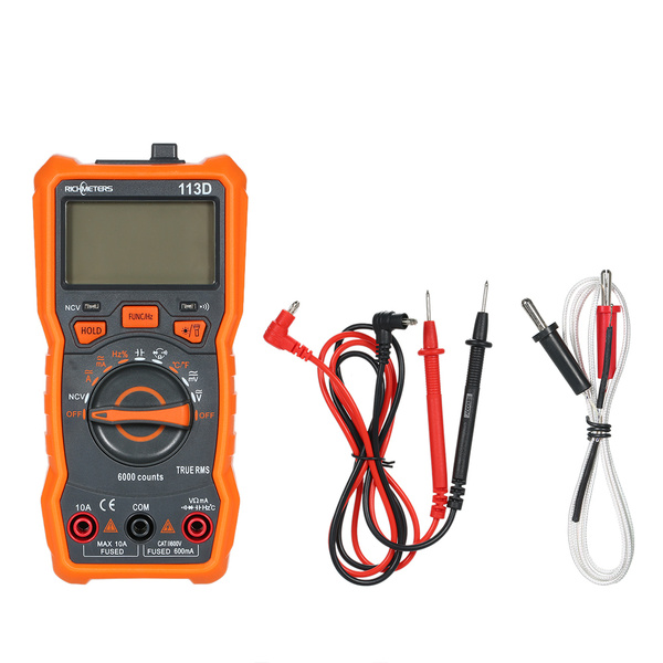 RICHMETERS RM113D Цифровой мультиметр купить на OZON по низкой цене ...