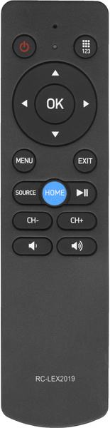 Пульт для BBK RC-LEX2019 LCD LED TV SMART черный корпус купить на OZON по низкой цене (1759830344)