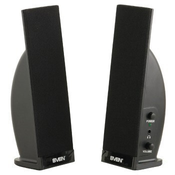 Колонки Sven 230 2.0 черный 4Вт - купить с доставкой по выгодным ценам в интернет-магазине OZON ...