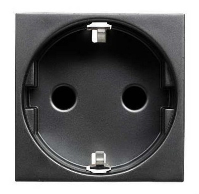 N2288.6 AN Розетка SCHUKO с заземлением и безвинтовыми клеммами, со шторками, 16А / 250В, серия ...