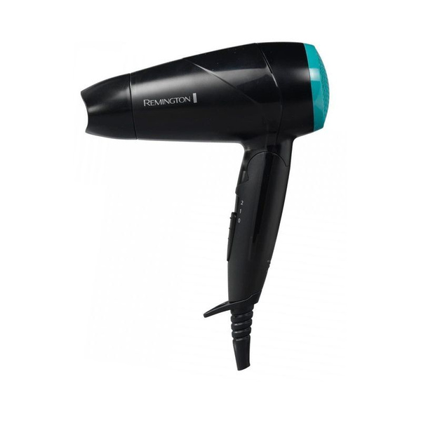 Фен для волос Remington D1500 Travel Dryer Compact 2000, черный ...