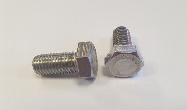 Болт M12 x , головка: Шестигранная, 5 шт - купить по выгодной цене в интернет-магазине OZON ...