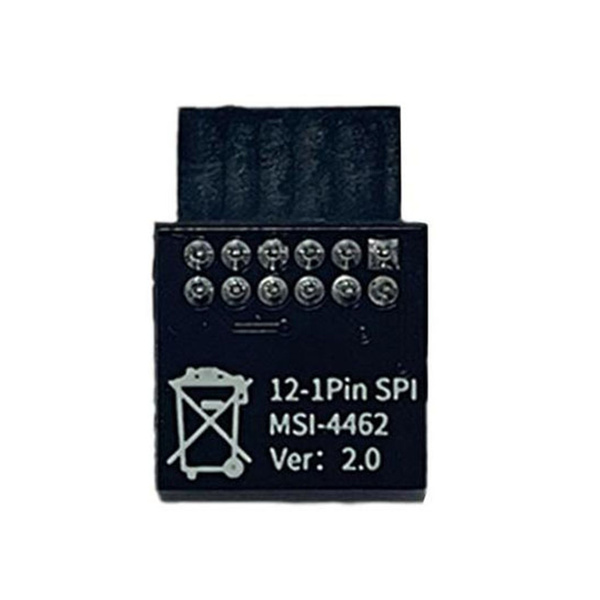 Плата модуля удаленной карты TPM 2.0 12PIN SPI для MSI 12PIN SPI - купить с доставкой по ...