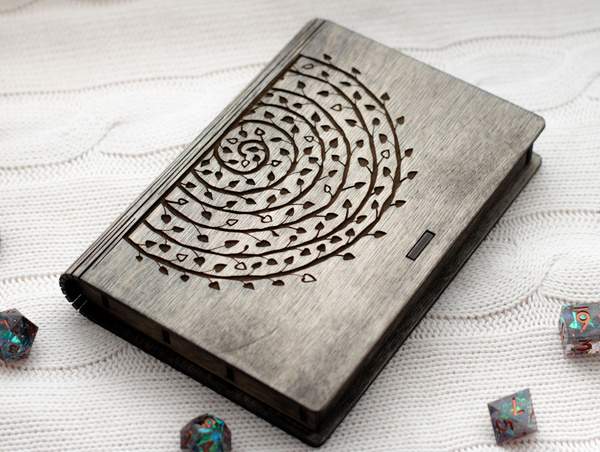 Шкатулка Papa Badger деревянная для игральных покерных карт на две ...