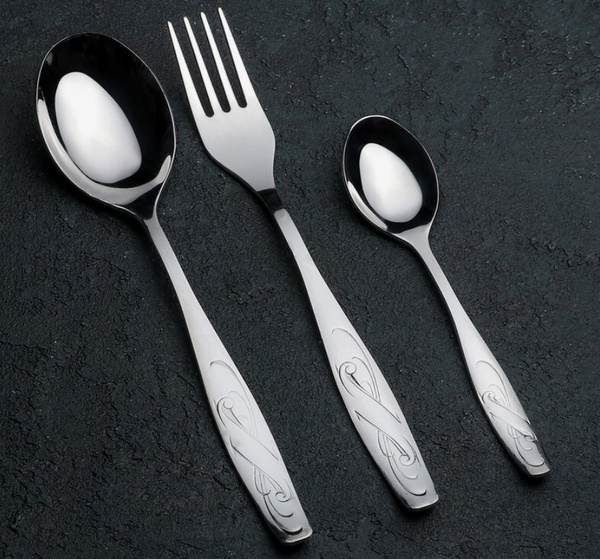 Набор столовых приборов Нытва Кухня "Столовые приборы", 18 предм ...