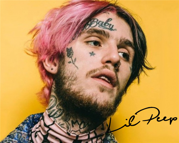 Характеристики Автограф Лил Пип - Автограф Lil Peep Rap Hip Hop - Фото ...