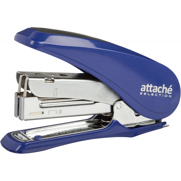Степлер Attache Selection MSBL1020 до 20 листов, синий, энергосберегающий - купить с доставкой ...