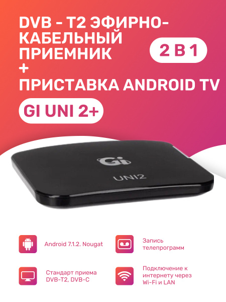 ТВ-тюнер Galaxy Innovations GI UNI 2+ купить по выгодной цене в ...
