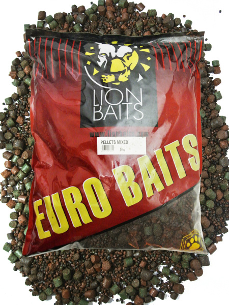 Пеллетс рыболовный / карповый MIXED LION BAITS 5кг - купить с доставкой ...