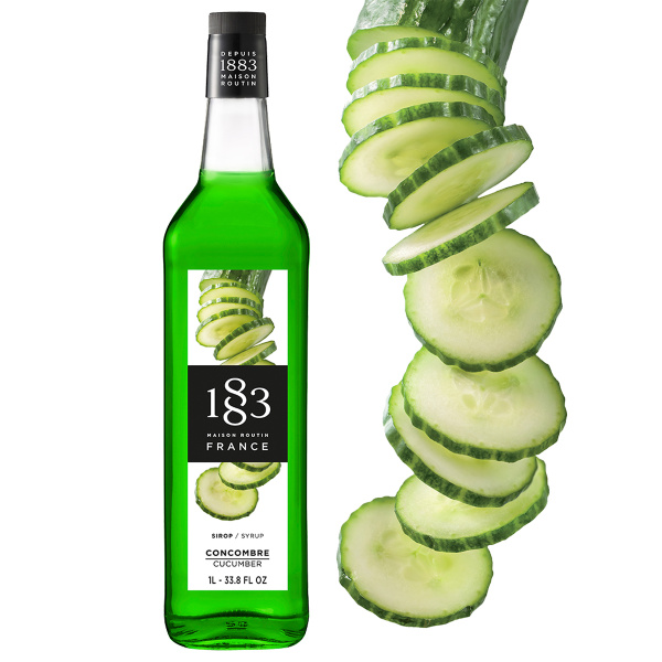 Сироп для коктейлей и смузи, напитков и десертов Огуречный, 1л, Мезон Рутин 1883 купить на OZON ...