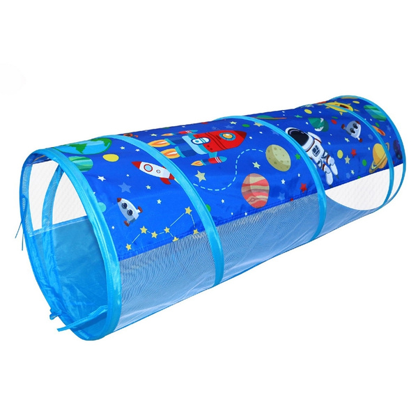 Тоннель детский игровой Pituso Космос, цвет голубой купить на OZON по низкой цене (615994023)
