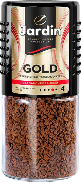Кофе растворимый Jardin Gold 95г 3шт - купить с доставкой по выгодным ...