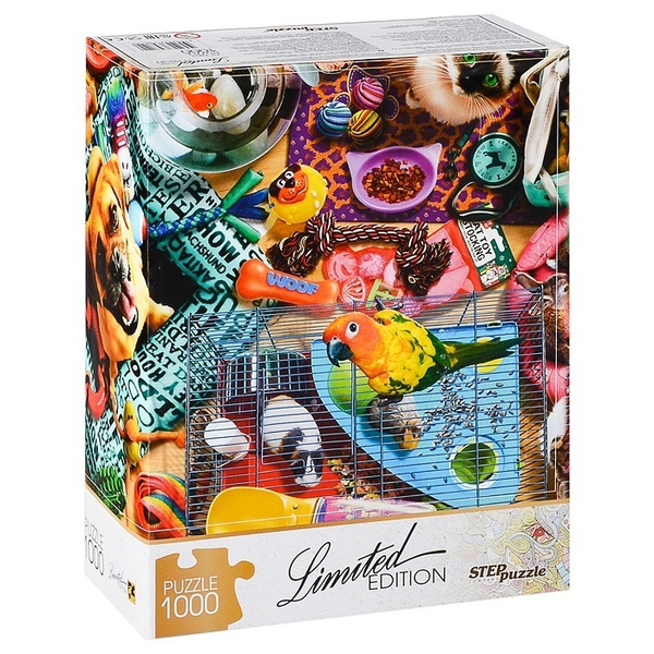 Пазлы Step Puzzle 1000 Домашние любимчики Limited Edition (79812 ...