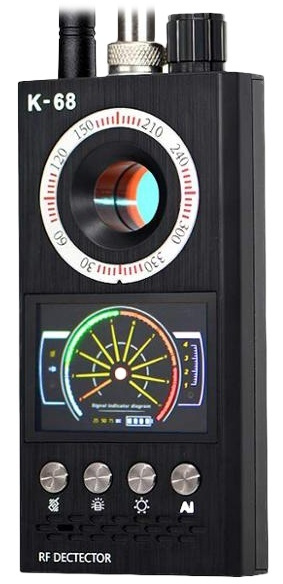 Детектор жучков и скрытых камер Bug Detector Hunter K68 купить на OZON по низкой цене (813411277)