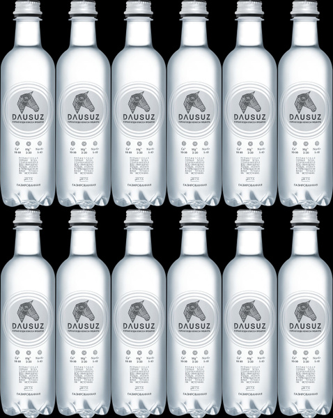 Даусуз Вода Питьевая Газированная 500мл. 12шт - купить с доставкой по ...
