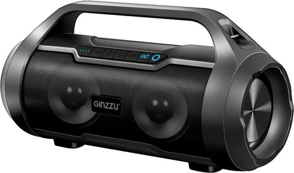 Bluetooth Колонка c FM-радио и TWS Ginzzu GM-984G купить на OZON по низкой цене (665303775)