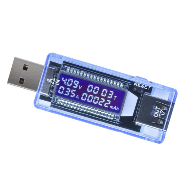 USB Tester 3 in 1, USB-тестер / цифровой вольтметр-амперметр 4-20В 0-3А ...