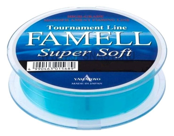 Монофильная леска для рыбалки YAMATOYO Famell Super Soft, 1 шт. по 150 м купить c доставкой на ...