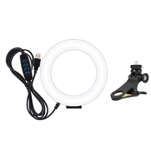 PULUZ PU567B 4,7-дюймовый кольцевой светильник для фотосъемки с ...
