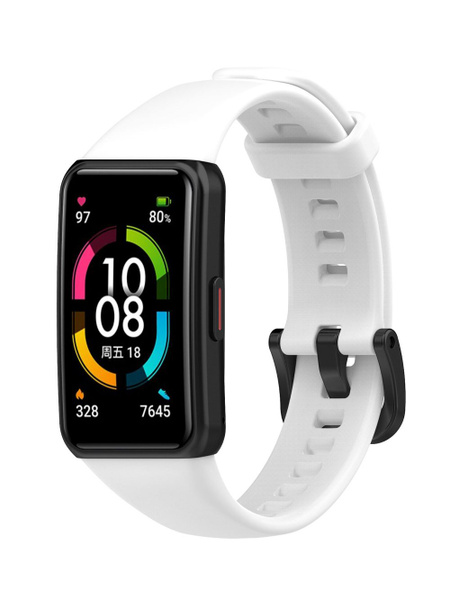 Ремешок для Honor Band 6 и Huawei Band 6 на защелках, для часов Хонор ...