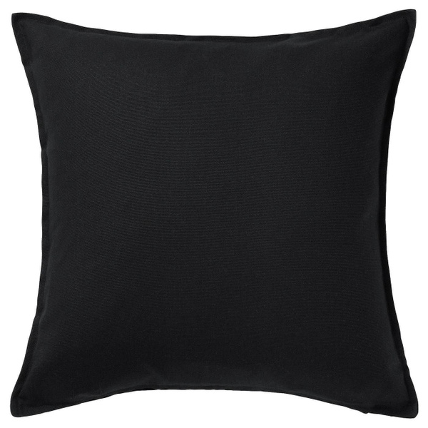 Чехол на подушку ИКЕА Гурли Gurli черный 50x50 см (IKEA GURLI) купить ...