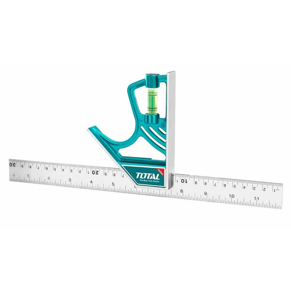 Линейка/угольник TOTAL TMT653005 300мм х 300мм, Нержавеющая сталь ...