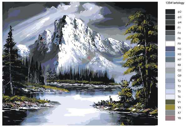 Картина по номерам,"Живопись по номерам",80 x 100, YOAR-13541artology ...