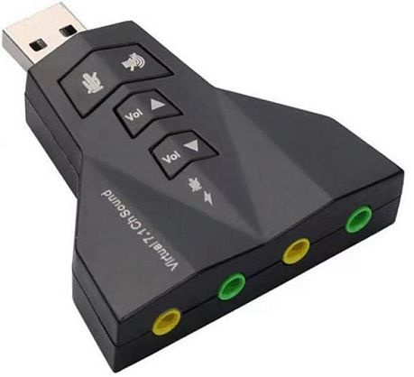 Характеристики Звуковая карта USB Sound Card Virtual 7.1 подробное описание товара. Интернет ...