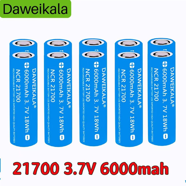 Аккумуляторная батарейка 21700, 3,7 В, 6000 мАч, 1 шт - купить с ...