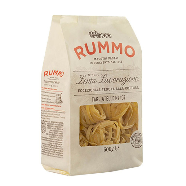 Макароны Тальятелле №107 из твердых сортов пшеницы 500гр Rummo - купить ...