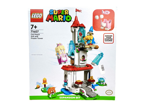 Конструктор Lego Super Mario 71407 "Наряд Пич-кошки и Ледяная башня ...