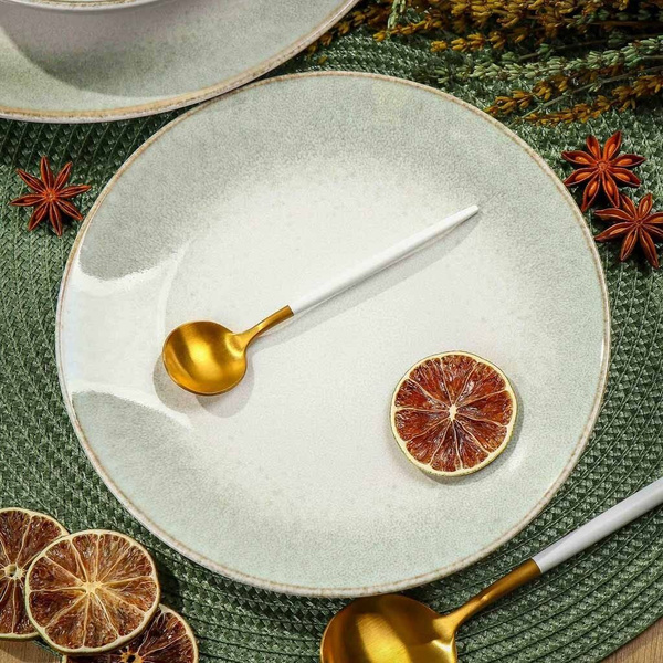 Тарелка десертная DANIKS, Керамика, диаметр 20 см - купить по низким цене в интернет-магазине ...