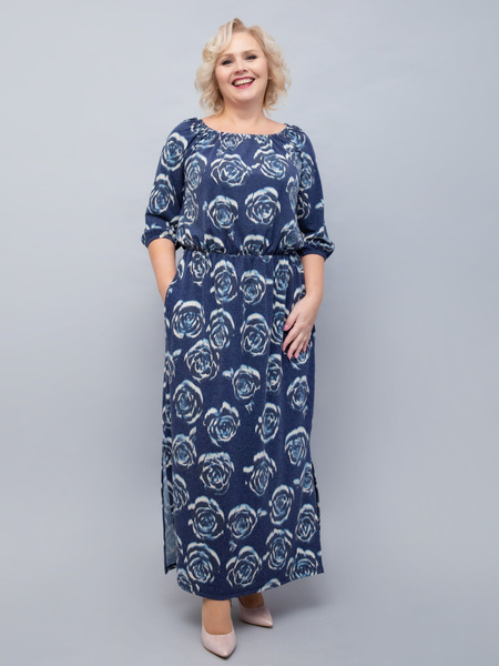 Платье женское BLOOM collection 2266/ Платье женское теплое длинное ...