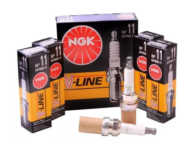 Комплект свечей зажигания NGK BCPR6E-11 - купить по выгодным ценам в ...