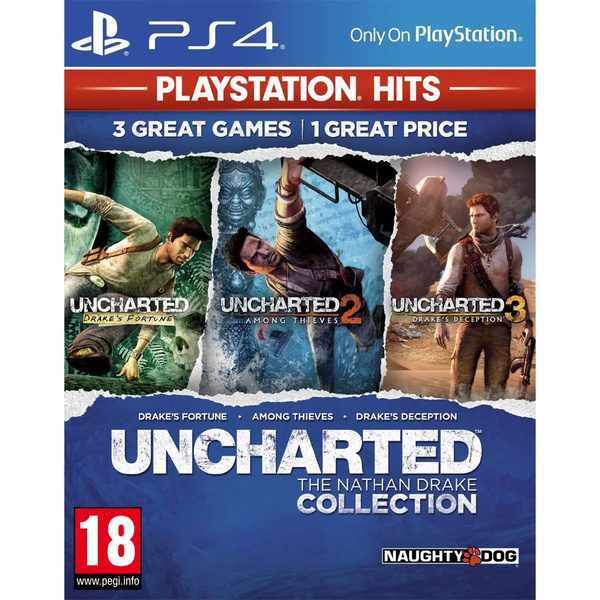Uncharted The Nathan Drake Collection PlayStation Hits PlayStation 4 OZON 826862990
