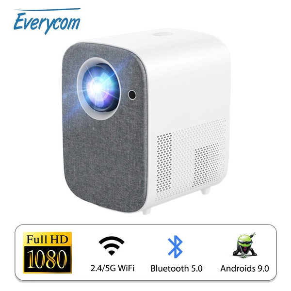 Everycom Проектор L8W, Android (GLOBAL EDITION), 1LCD, белый купить на OZON по низкой цене ...