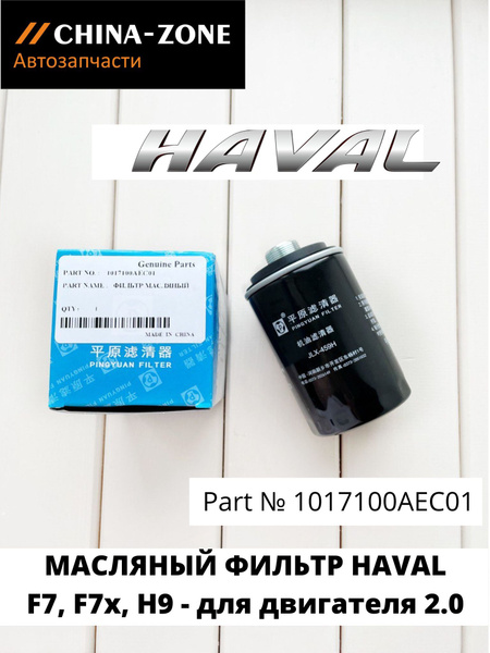Фильтр масляный Haval Фильтр масляный 1017100AEC01 - купить по выгодным ...