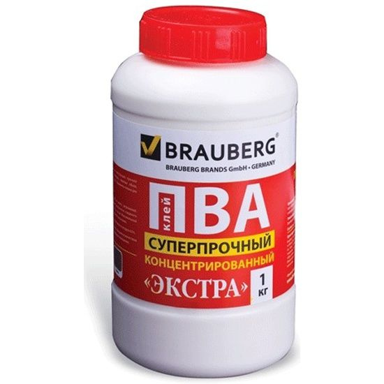 Brauberg Клей ПВА 1000 мл 1100 г, 1 шт. купить на OZON по низкой цене ...