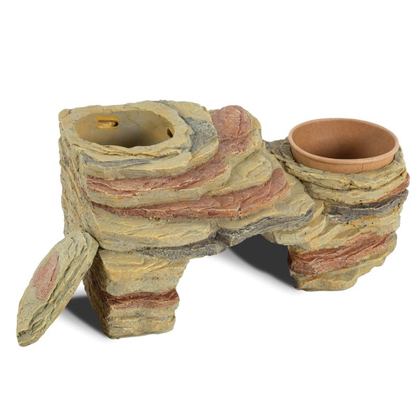 Укрытие угловое с кашпо Repti-Zoo - купить с доставкой по выгодным ...