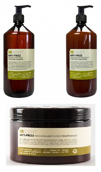 INSIGHT ANTI-FRIZZ Набор для дисциплины непослушных и вьющихся волос ...
