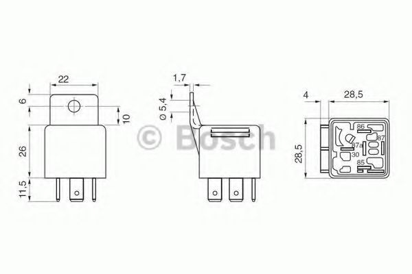 Реле-регулятор генератора Bosch 0 332 019 150 - Bosch арт. 0 332 019 ...