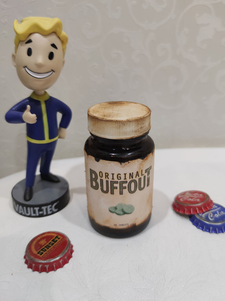 Buffout (Баффаут) ручной работы Fallout - купить с доставкой по ...