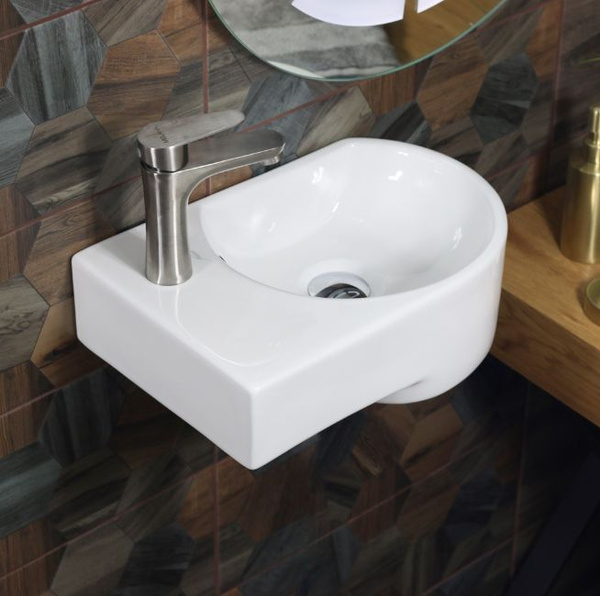 Раковина Milana MLN-7954Rx42 см, белый купить по доступной цене с ...