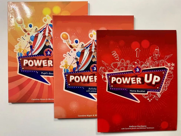 Power Up Level 3: Pupil's Book (с DVD диском) + Activity + Home Booklet ...