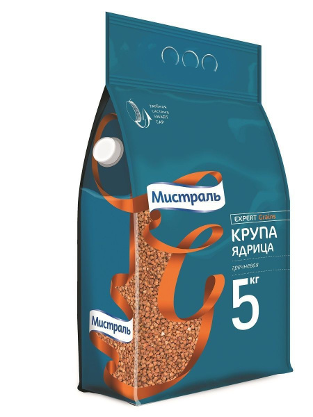 Мистраль Гречка ЯДРИЦА 5 кг - купить с доставкой по выгодным ценам в ...